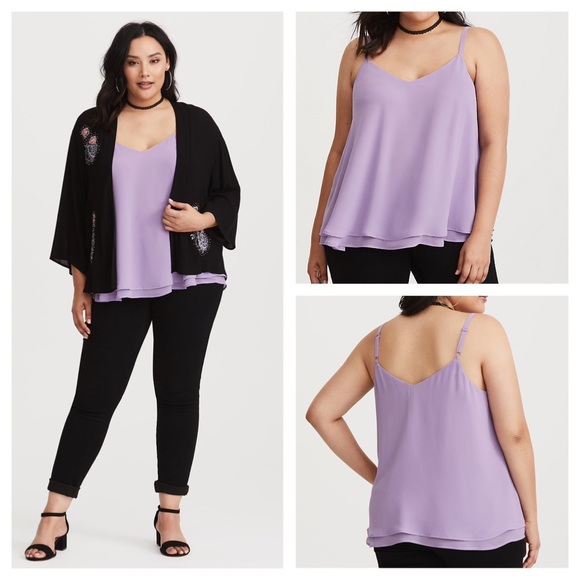 torrid | Tops | Torrid Lavender Swing Cami | Poshmark